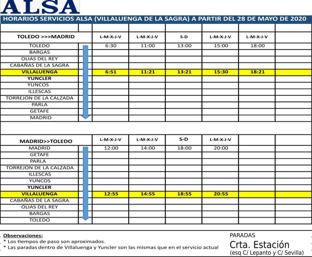 Horarios De Autobuses En Alsa _ Alsa Horaire Bus – WIYOI